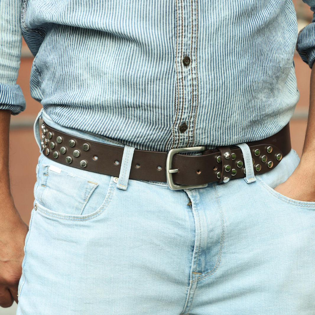 Men's Stud Belts – BERBANTO